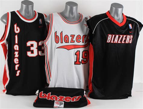 Lot Detail Portland Trail Blazers Retail Jerseys Lot Of 4