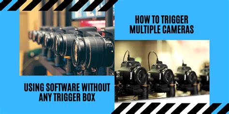 How To Trigger Multiple Canon Dslr Cameras Simultaneously Without Any