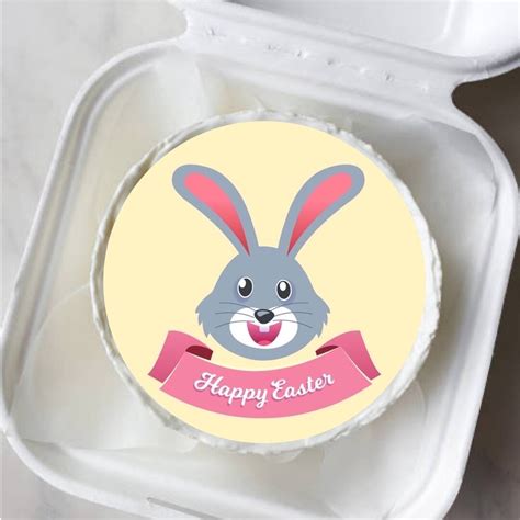 Happy Easter Edible Image Topper Cupcake Toppers For Easter Icing