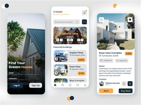Design Creative Mobile App Ui Ux For Ios And Android By Ui Ux Nader Fiverr
