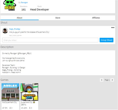 Games Not Showing Up On New Group Page Website Bugs Developer Forum Roblox