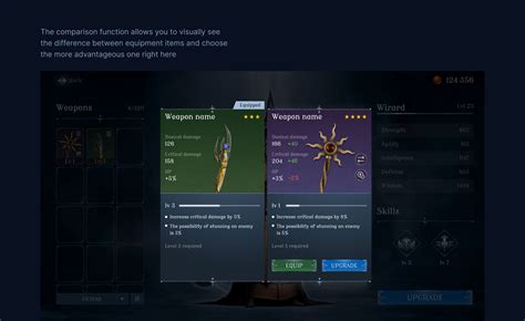 mobile game ui ux concept behance