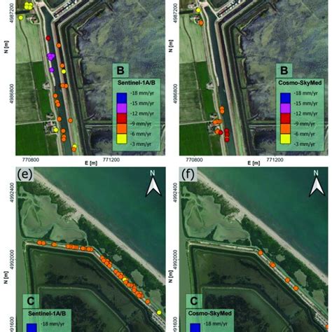 Comparison Between Sentinel 1 And Csk Ps Data Due To The High