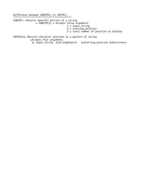 Substr Instr Pdf