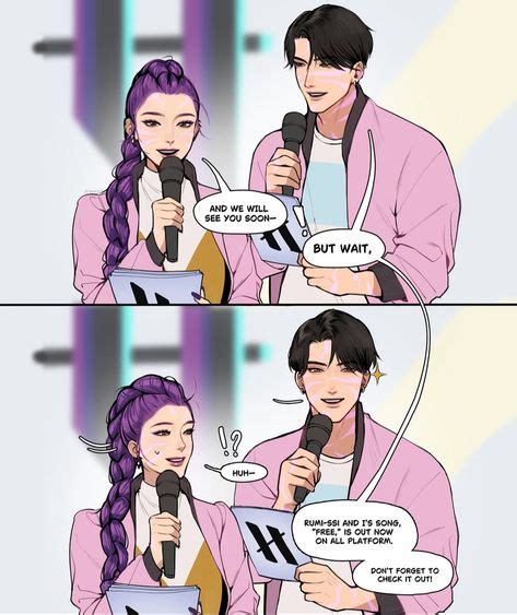 Kpop Demon Hunters Rumi X Jinu Fanart