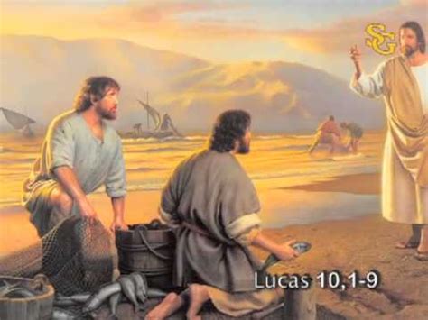 Evangelio de San Lucas 10,1-9 - YouTube
