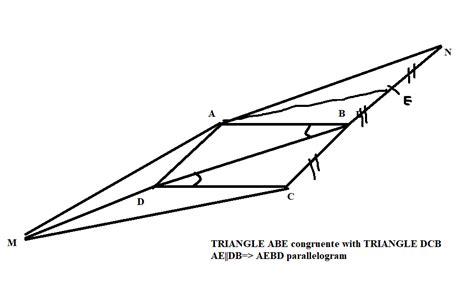 Geometry Prove That The Points M A N Are Collinear Mathematics