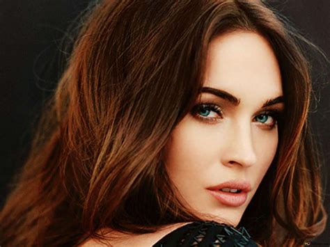 Megan Fox Alluring Blue Eyes Hd Wallpaper Download