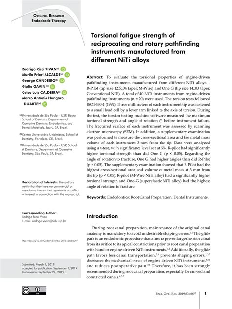 Pdf Torsional Fatigue Strength Of Reciprocating And Rotary
