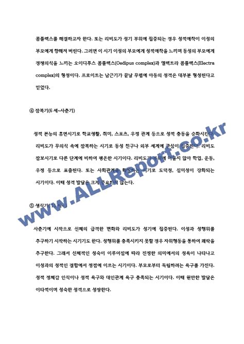 인간행동과사회환경 프로이드의 정신분석이론에서 발달단계를 구강기 항문기 남근기 잠복기 생식기로 나누어 설명하고 정신분석이론과 사회복지실천의 연관성을 설명하시오인문사회레포트