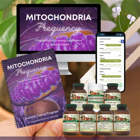 Mitochondria Frequency Biofield Tuning Program (Sessions, Printed & Digital Workbook ...