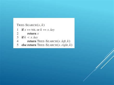 binary search trees ppt