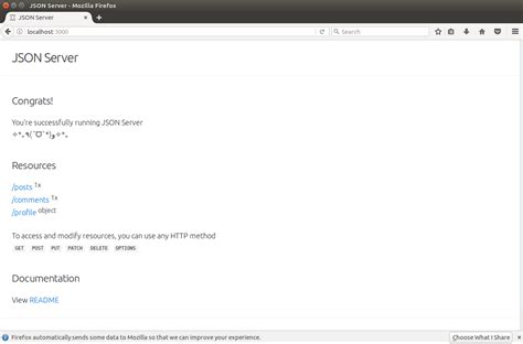 Rest Json Server On Ubuntu 1604