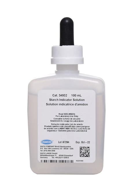 Starch Indicator Solution 100ml Camlab