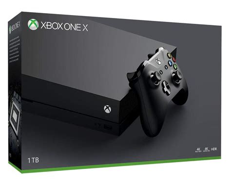 Microsoft Xbox One X 1TB Konsole, schwarz, Standard Edition : Amazon.de ...