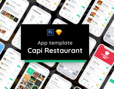 Capi Restaurant IOS UI Kit On Behance