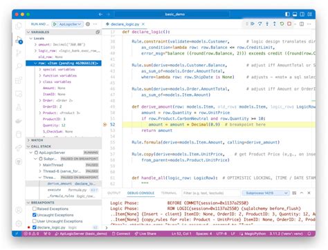 instant microservices rules for logic and security