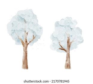 9 885 Snow Covered Trees Drawing Images Stock Photos Vectors Shutterstock