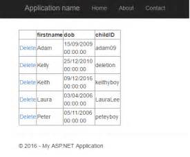 C RowDeleting Not Working No Errors But Not Deleting The Fields In Database Table Stack