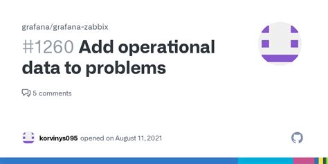 Add Operational Data To Problems Issue Grafana Grafana Zabbix GitHub