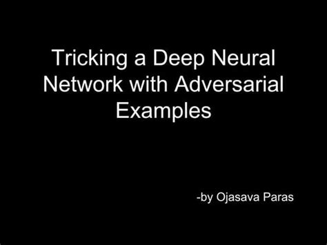 how neural networks learn ii ppt