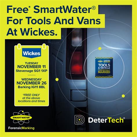 Detertech Smartwater Tooltheft Forensicmarking Crimeprevention