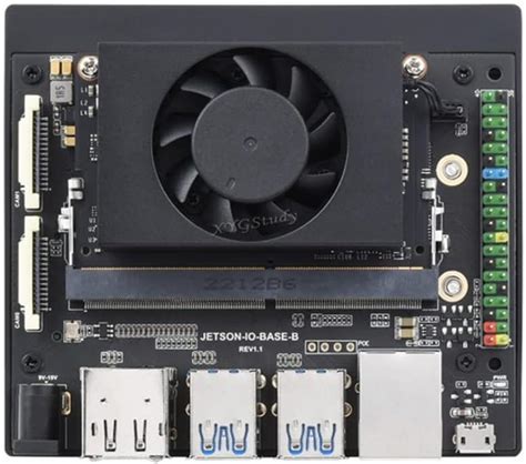 Amazon Com XYGStudy NV Jetson TX NX Module Development Kit With Jetson IO Base B Cooling Fan