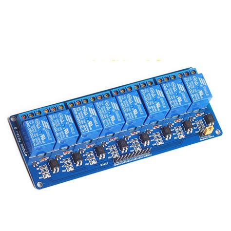 Jual 5V Active Low 8 Channel Relay Module Board For Arduino PIC AVR MCU PLC Control Shopee