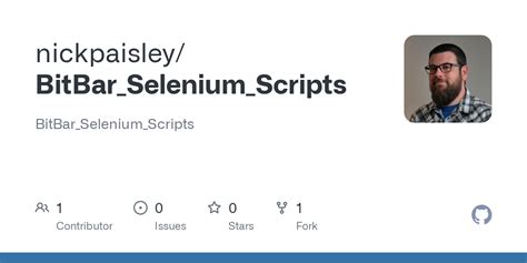 GitHub Nickpaisley BitBar Selenium Scripts BitBar Selenium Scripts