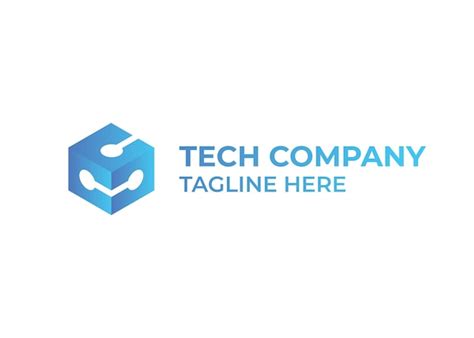 Premium Vector Chip Technology Company Logo