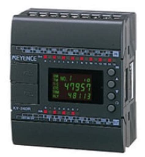 Keyence Kv 24t Programmable Logic Controller 16 In 8 Out 4 Common