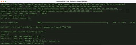 how to install wireguard with docker compose on ubuntu 22 04
