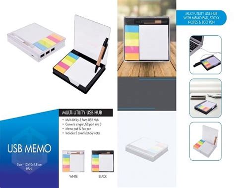 USB Memo Multi Utility USB Hub Corporate Gifting Company In Bangalore