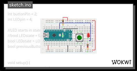 Button Wokwi Esp32 Stm32 Arduino Simulator
