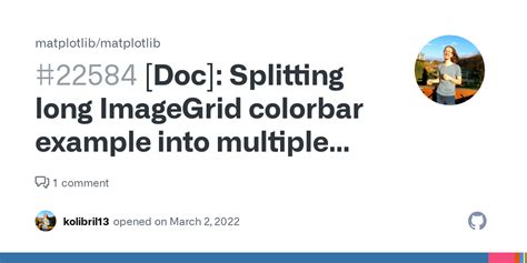 [doc] splitting long imagegrid colorbar example into multiple smaller