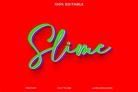 Premium PSD Color Font Style Effect