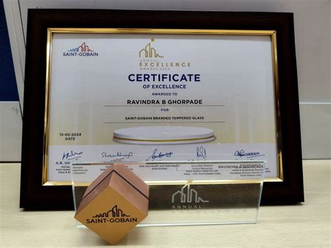 ravindra ghorpade on linkedin excellence gratitude saintgobain 19