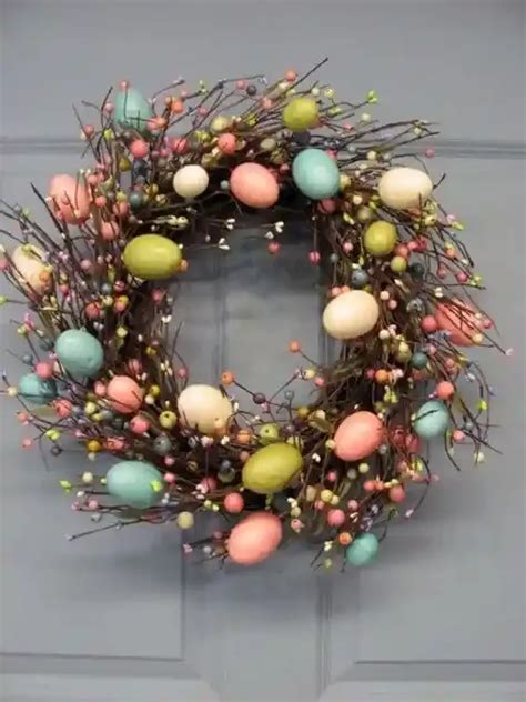 30 Easy Diy Easter Wreath Ideas Artofit