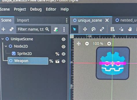Using Unique Names In An Instantiated Scene Help Godot Forum
