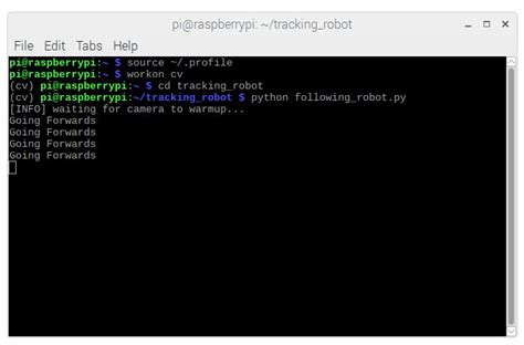 หุ่นยนต์ raspberry pi
