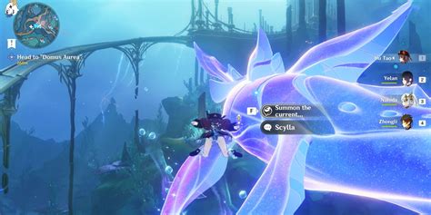 Genshin Impact How To Use Scylla Ability Vishap Corps Scylla Achievement