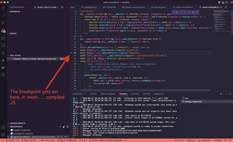 Solved Debugging Typescript App In Visual Studio Code With Docker