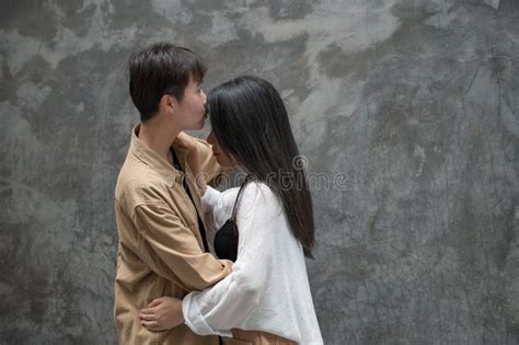 Happy Asian Lesbian Lgbtq Couple Dating In Love Stock Image Image Of Leisure Happiness 335876203