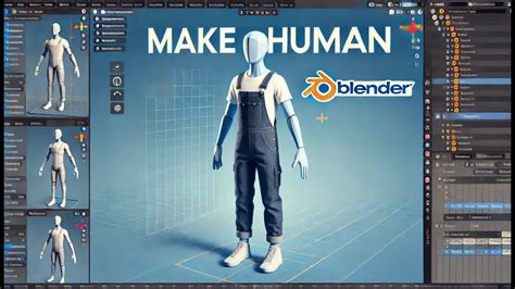 How To Edit Character From Makehuman In Blender Youtube