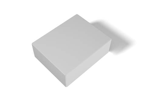 Square Or Rectangle Box Packaging Mockup 16692237 Png