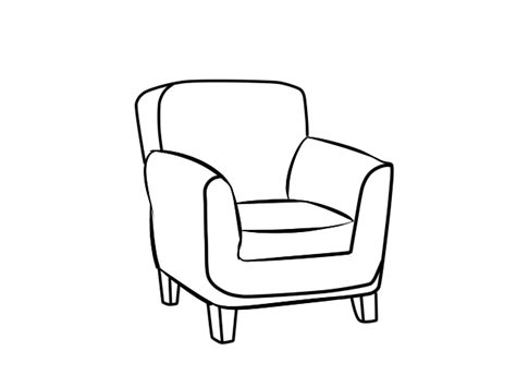 沙发简笔画 沙发简笔画画法 天气加