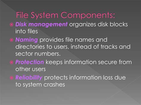 PPT FILE SYSTEM PowerPoint Presentation Free Download ID