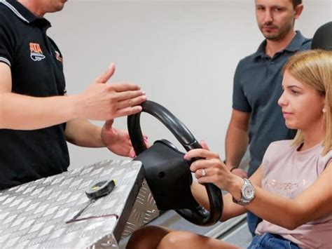 Preventive Driving Course At Titi Aur Accident Simulation