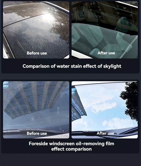 Acid Rain Remover For Car 500ml Watermarks Remover Glass Care For Car