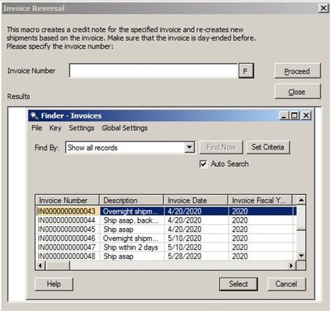 Sales Invoice Reversals In Sage 300 Erp Sage 300 Erp Tips Tricks And Components